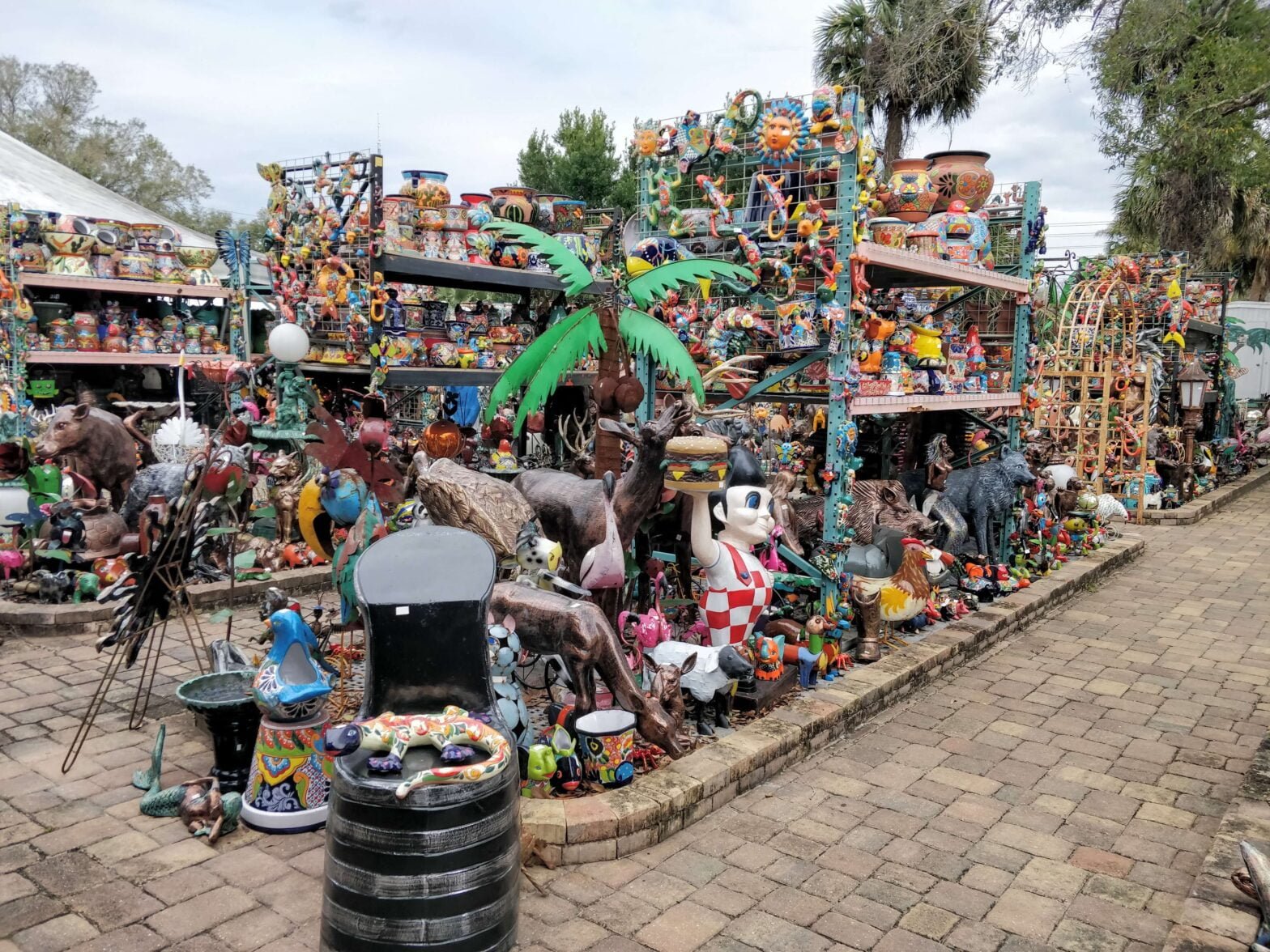 Barberville Yard Art Emporium - Y'All Went Where?